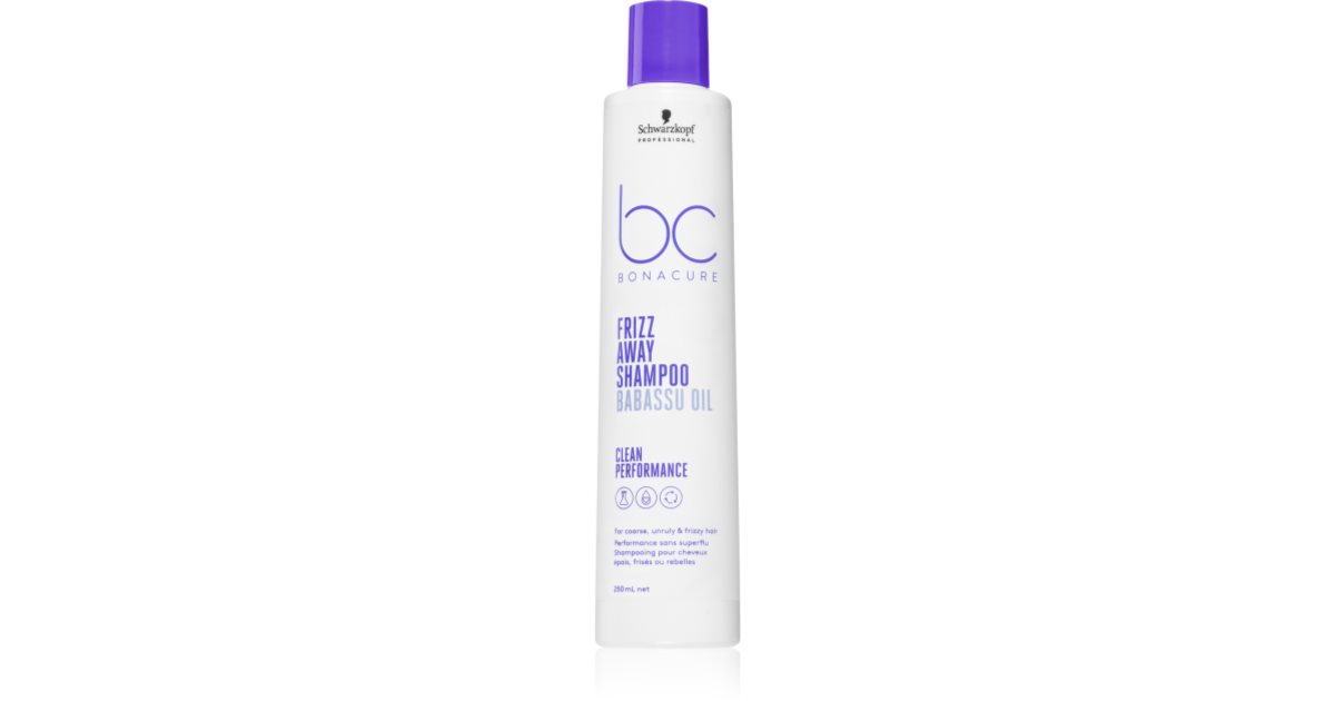 Schwarzkopf Professional BC Bonacure Frizz Away Shampoo shampoo for ...