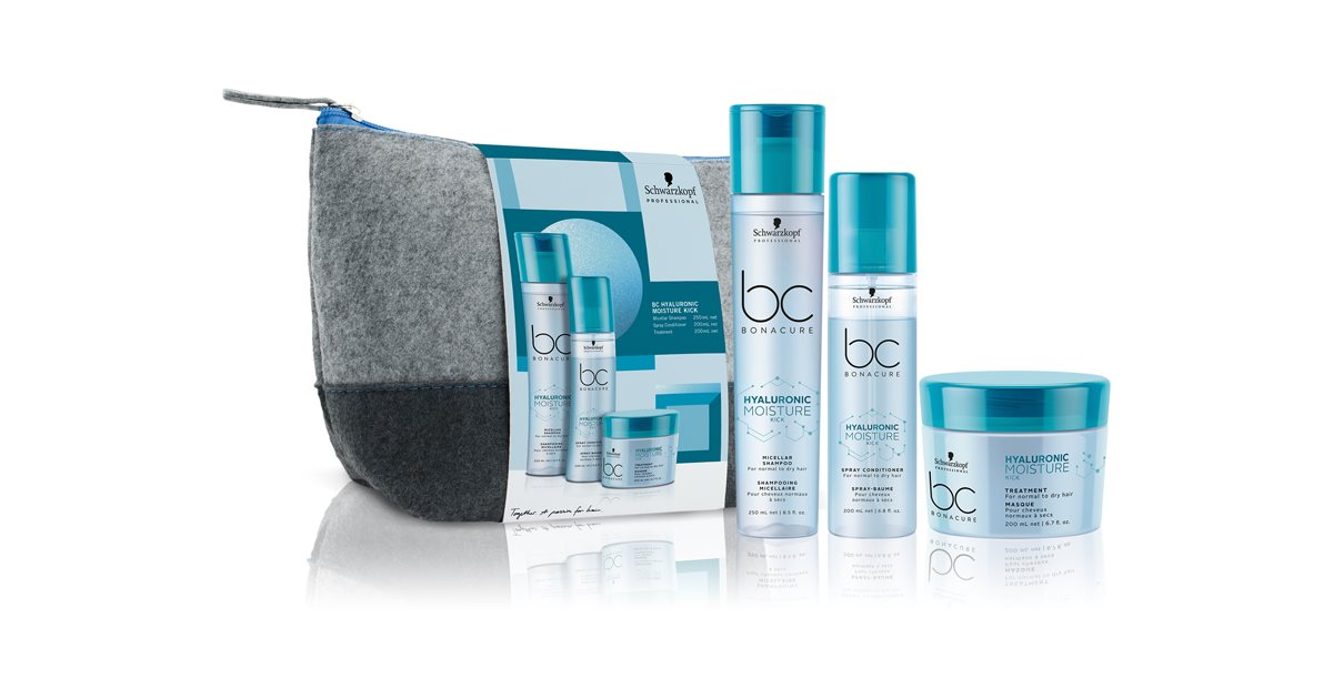 Schwarzkopf Professional BC Bonacure Hyaluronic Moisture Kick Gift Set ...