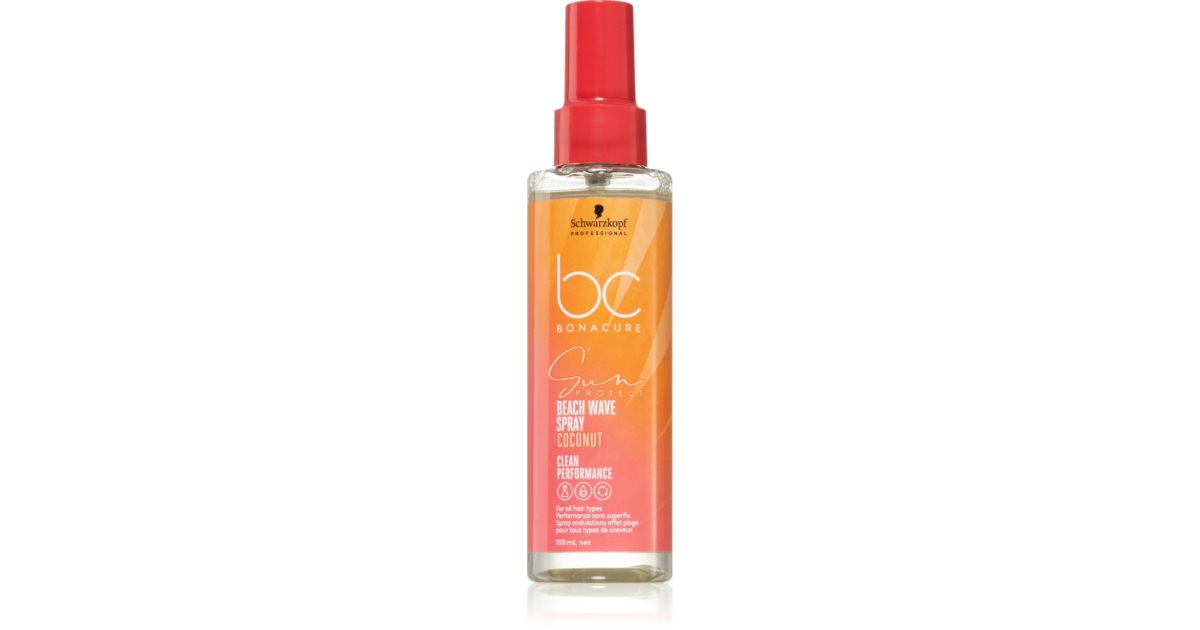 Schwarzkopf Professional BC Bonacure Sun Protect Beach Waves Spray ...