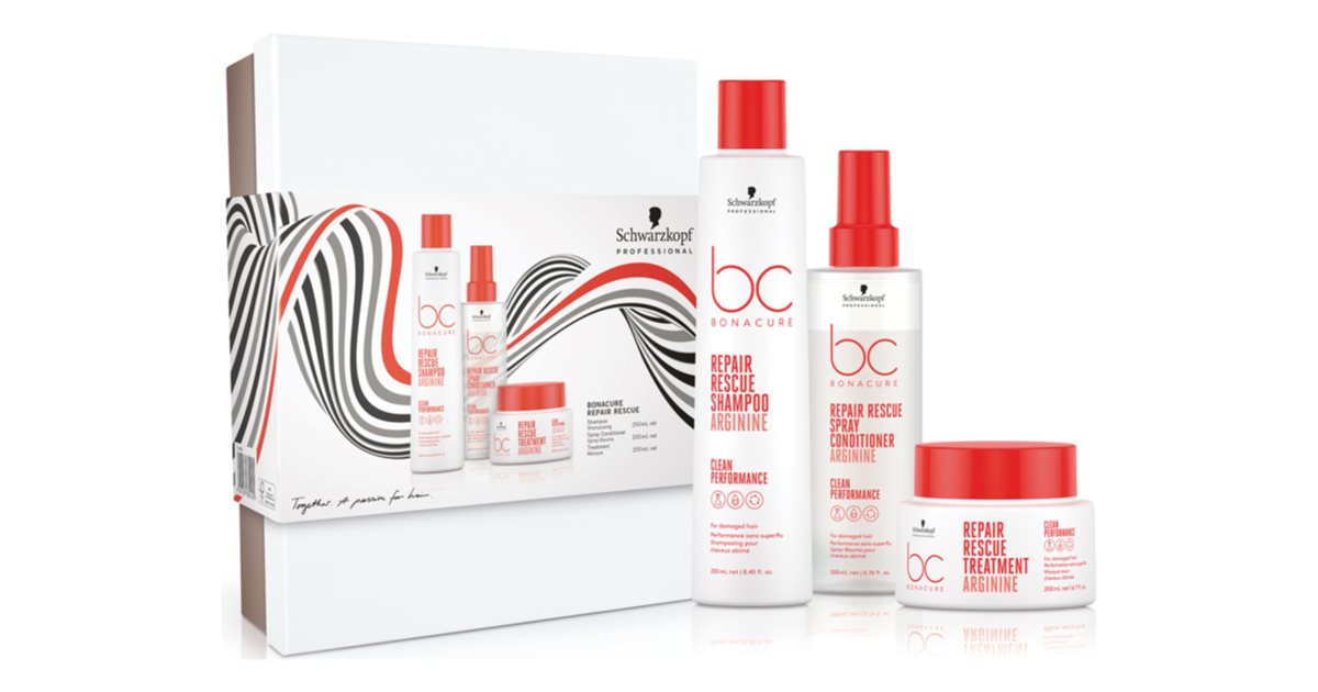 Schwarzkopf Professional BC Bonacure Repair Rescue комплект I. (за суха ...
