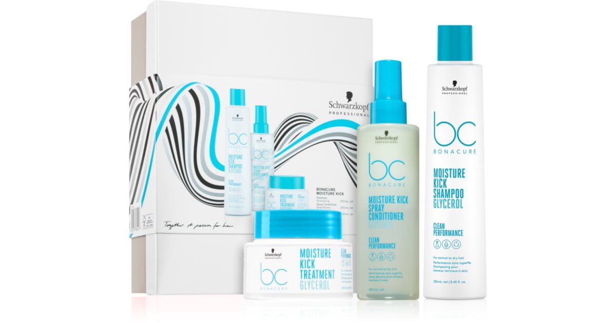 Schwarzkopf Professional BC Bonacure Moisture Kick Set I, (Für normales ...