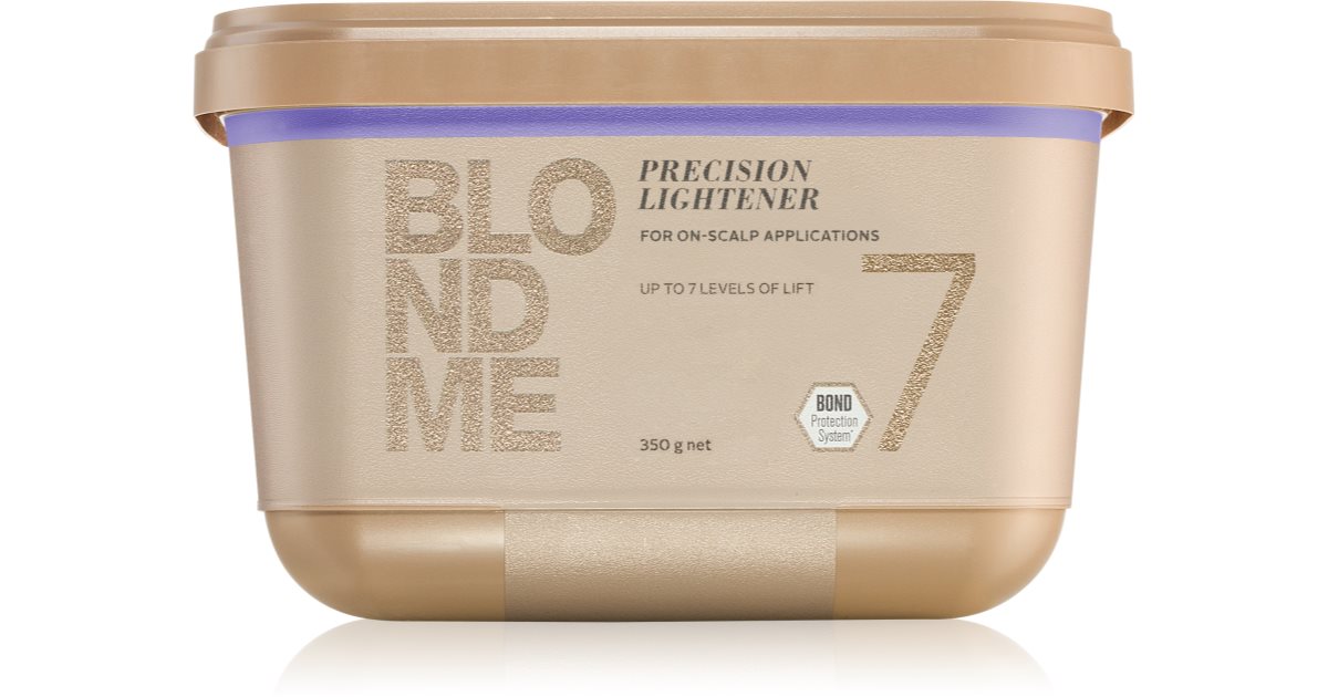 Schwarzkopf Professional Blondme Precision Lightener 7 pó iluminador ...