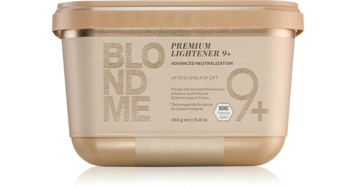 Schwarzkopf Professional Blondme Premium Lightener 9+ poudre premium ...