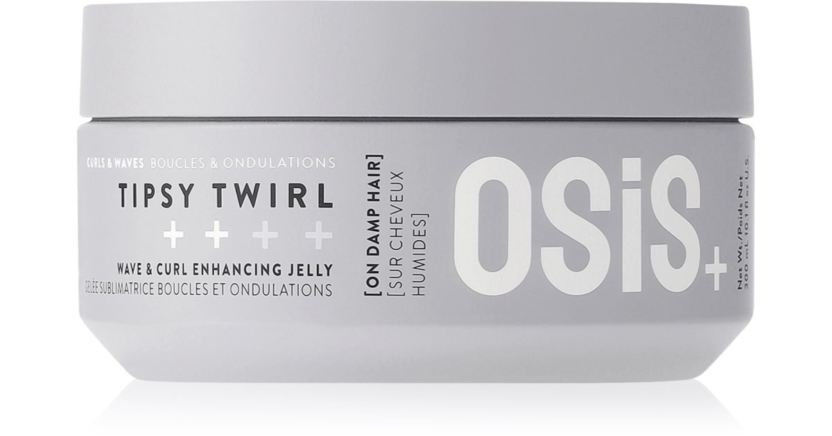 Schwarzkopf Professional Osis+ Tipsy Twirl styling jelly for curl ...