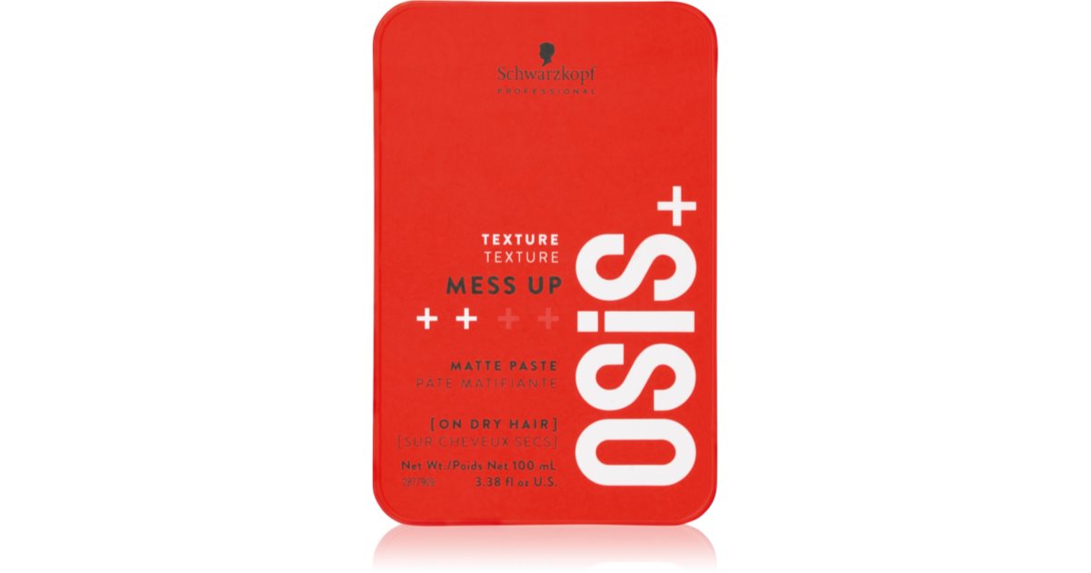 Schwarzkopf Professional Osis+ Mess Up mattifying paste | notino.co.uk