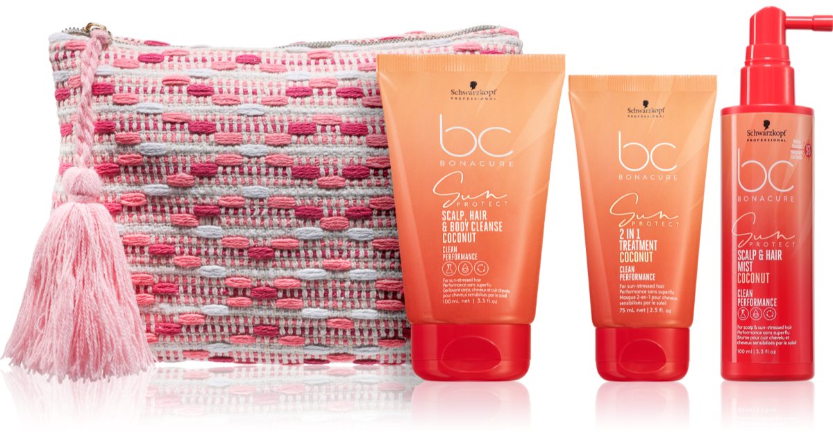 Schwarzkopf Professional BC Bonacure Sun Protect travel set (for sun ...