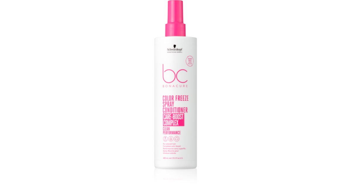 Schwarzkopf Professional BC Bonacure Color Freeze leave-in conditioner ...