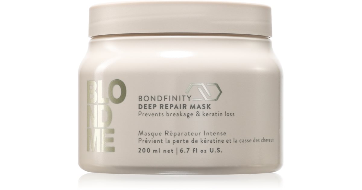 Schwarzkopf Professional Blondme Bondfinity Deep Repair Mask ...
