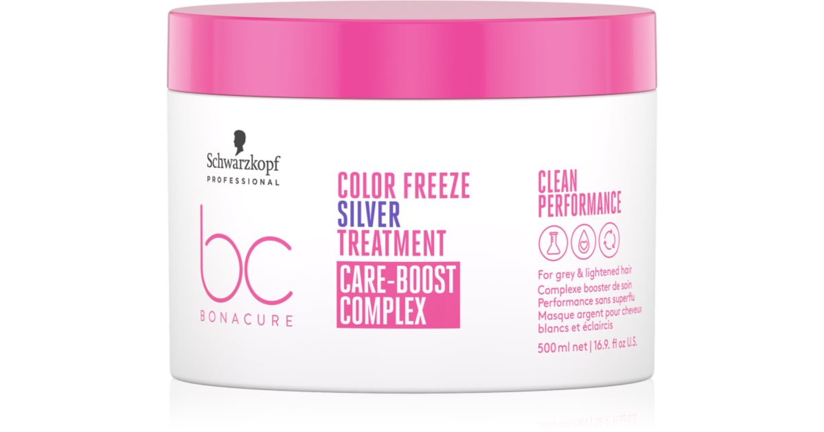 Schwarzkopf Professional BC Bonacure Color Freeze Silver masque ...