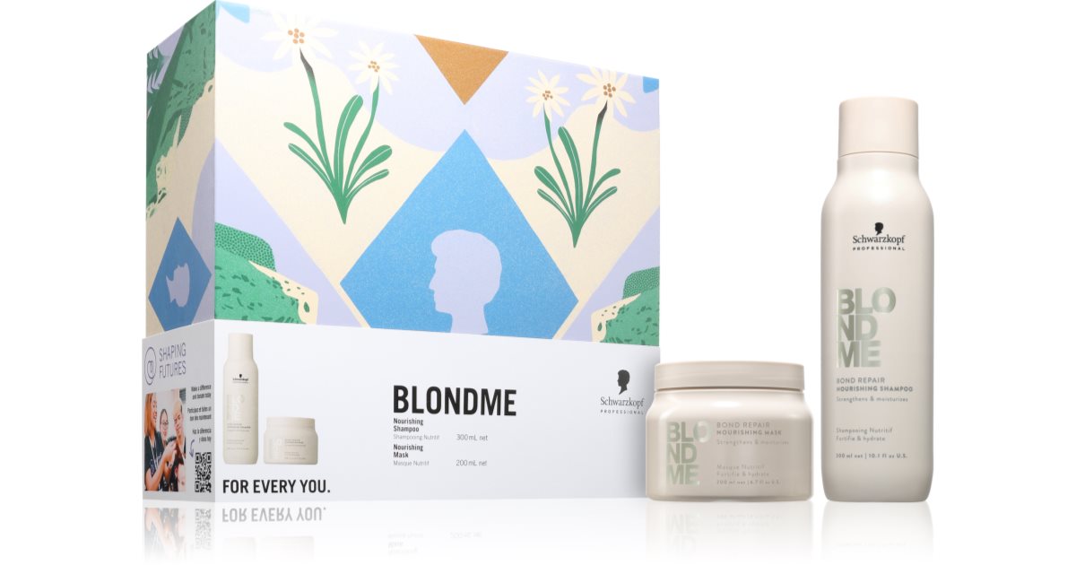 Schwarzkopf Professional Blondme Essentials Gift Box darilni set za ...