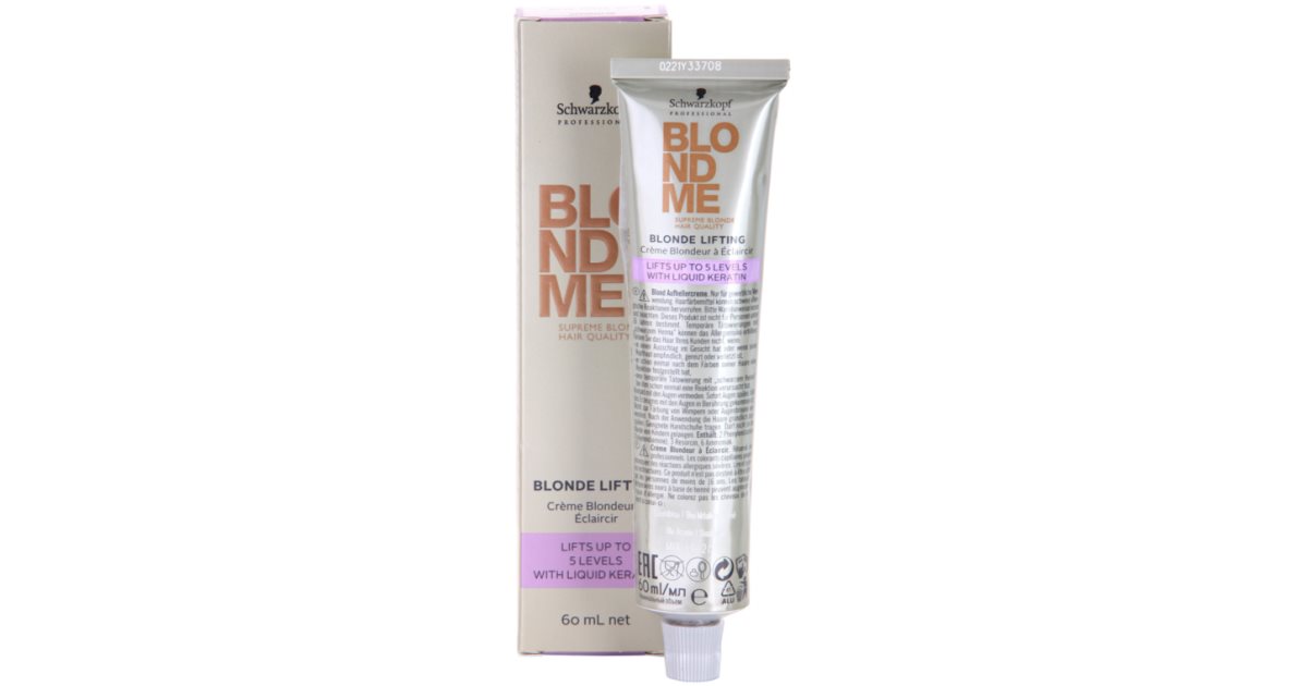 Schwarzkopf Professional Blondme Color coloration cheveux | notino.be