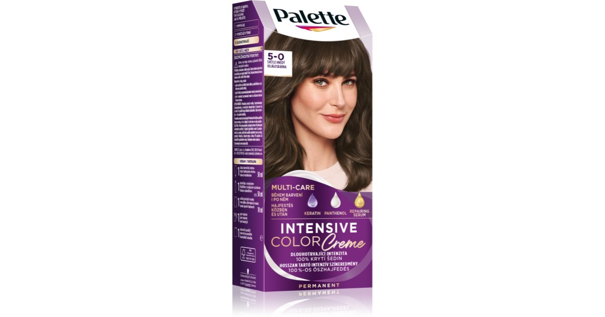 Schwarzkopf Palette Intensive Color Creme Permanent Hair Dye reviews ...