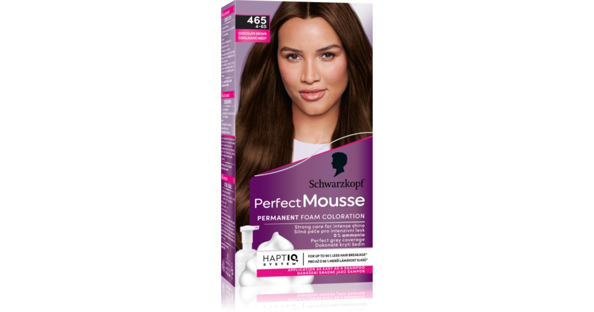 Schwarzkopf Perfect Mousse trwała farba do włosów