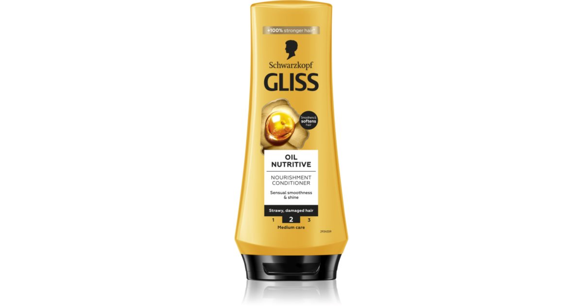 Schwarzkopf Gliss Oil Nutritive Nourishing Conditioner with oil | notino.ie