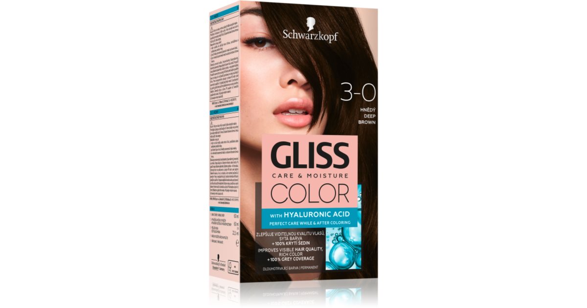 Schwarzkopf Gliss Color перманентната боя за коса | notino.bg