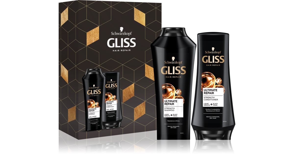 Schwarzkopf Gliss Ultimate Repair Gift Set (For Damaged Hair) | notino ...