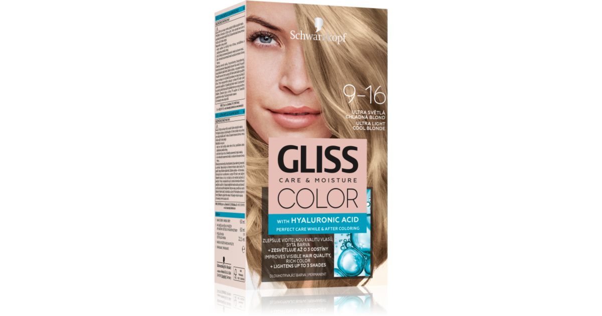 Schwarzkopf Gliss Color coloration cheveux permanente avis | notino.be