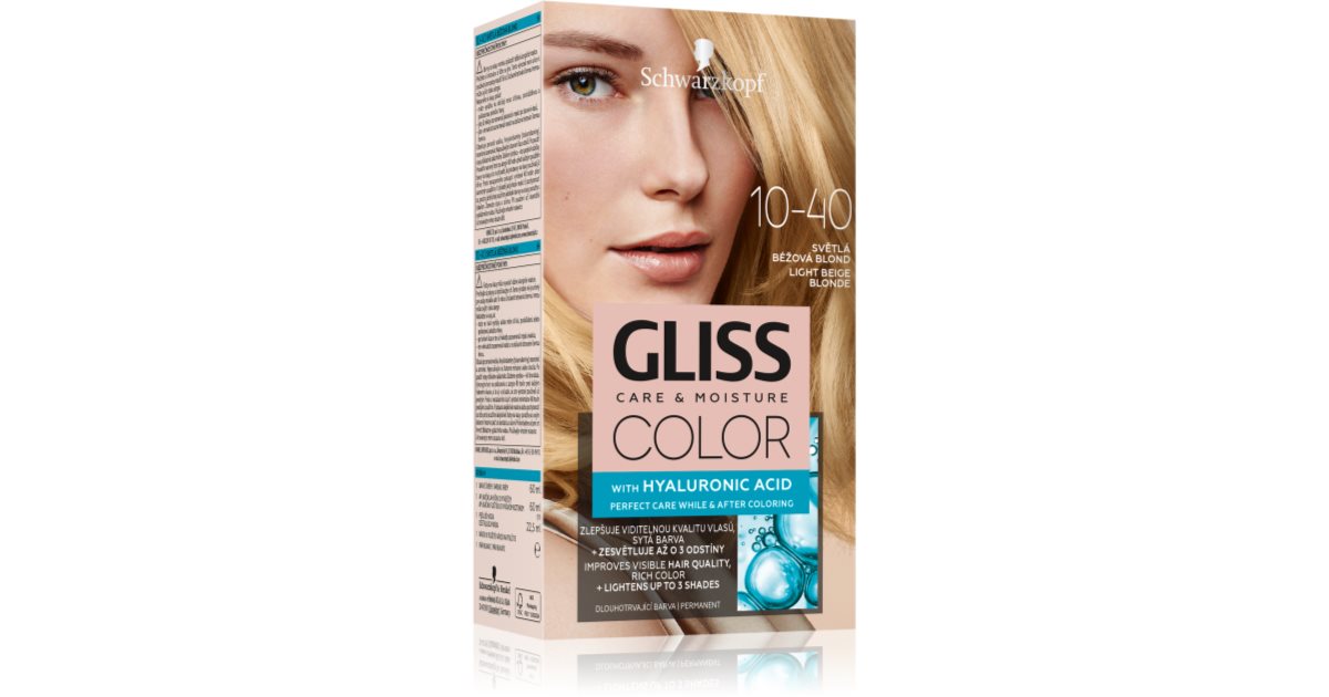 Schwarzkopf Gliss Color coloration cheveux permanente | notino.be