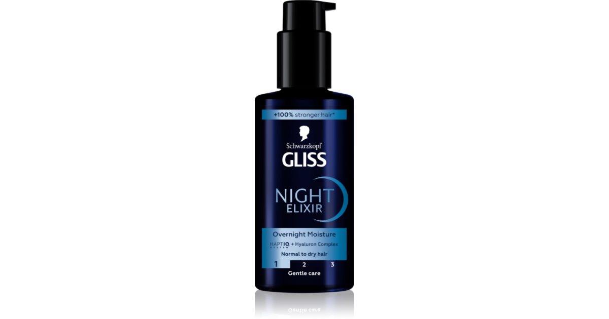 Schwarzkopf Gliss Night Elixir leave-in elixir for dry hair | notino.co.uk