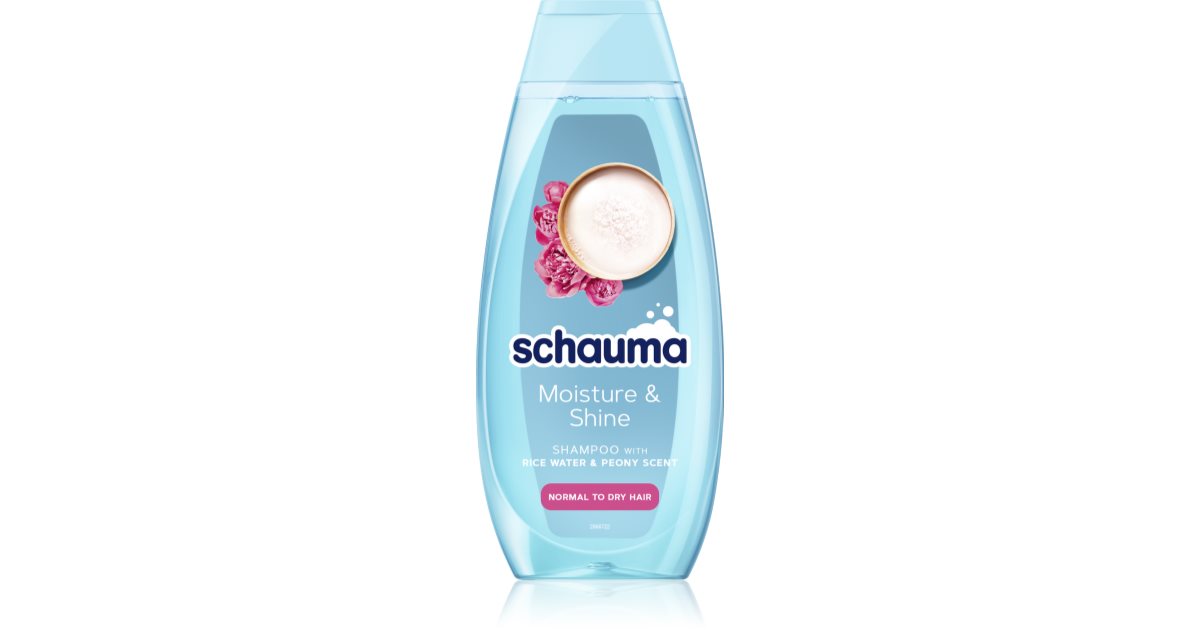Schwarzkopf Schauma Moisture & Shine champú hidratante para cabello ...