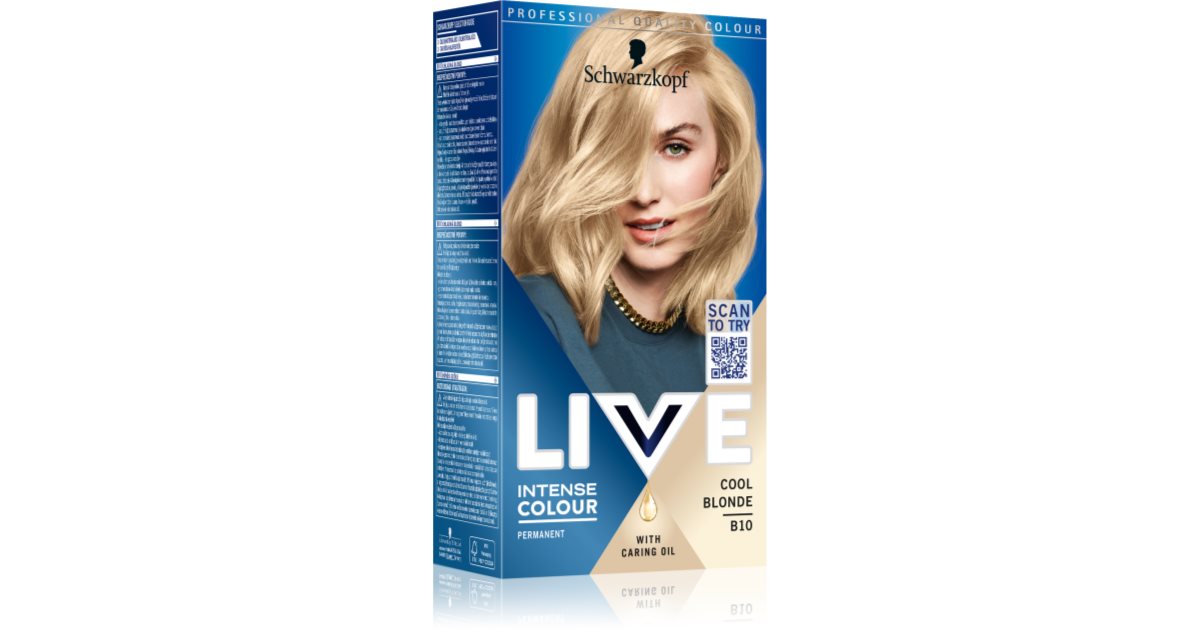 Schwarzkopf LIVE Intense Colour permanent hair dye | notino.co.uk