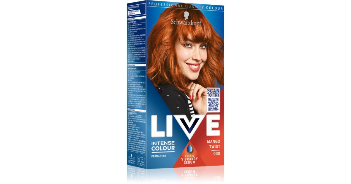 Schwarzkopf LIVE Intense Colour Permanent Hair Dye | notino.ie