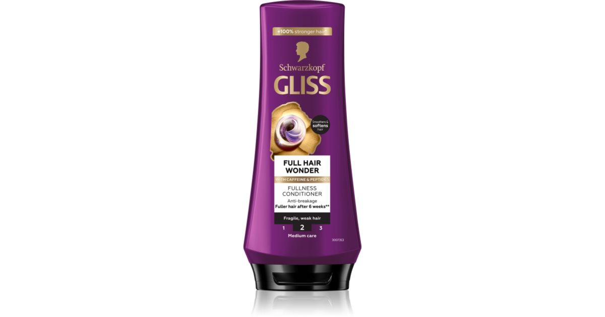 Schwarzkopf Gliss Full Hair Wonder balsam regenerujący do łamliwych włosów