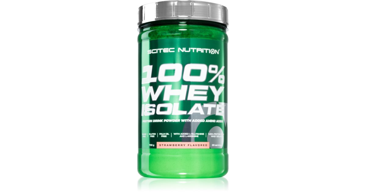 Scitec Nutrition 100% Whey Isolate syrovátkový protein bez cukru ...