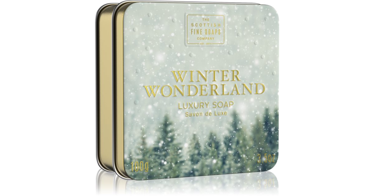 Scottish Fine Soaps Winter Wonderland Luxury Soap луксозен твърд сапун ...