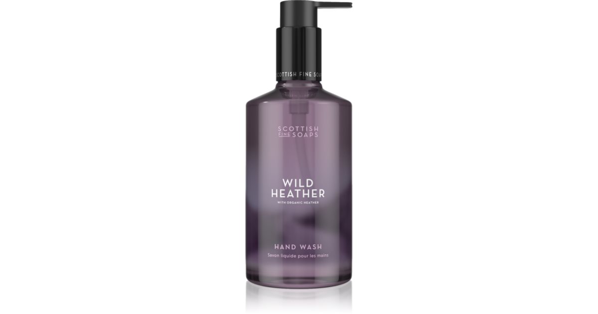 Scottish Fine Soaps Wild Heather Hand Wash sapone liquido con dosatore ...