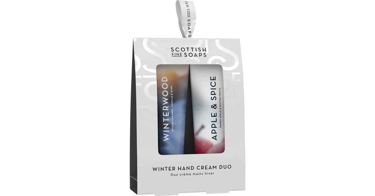 Scottish Fine Soaps Winter Hand Cream Duo gift set for hands | notino.co.uk