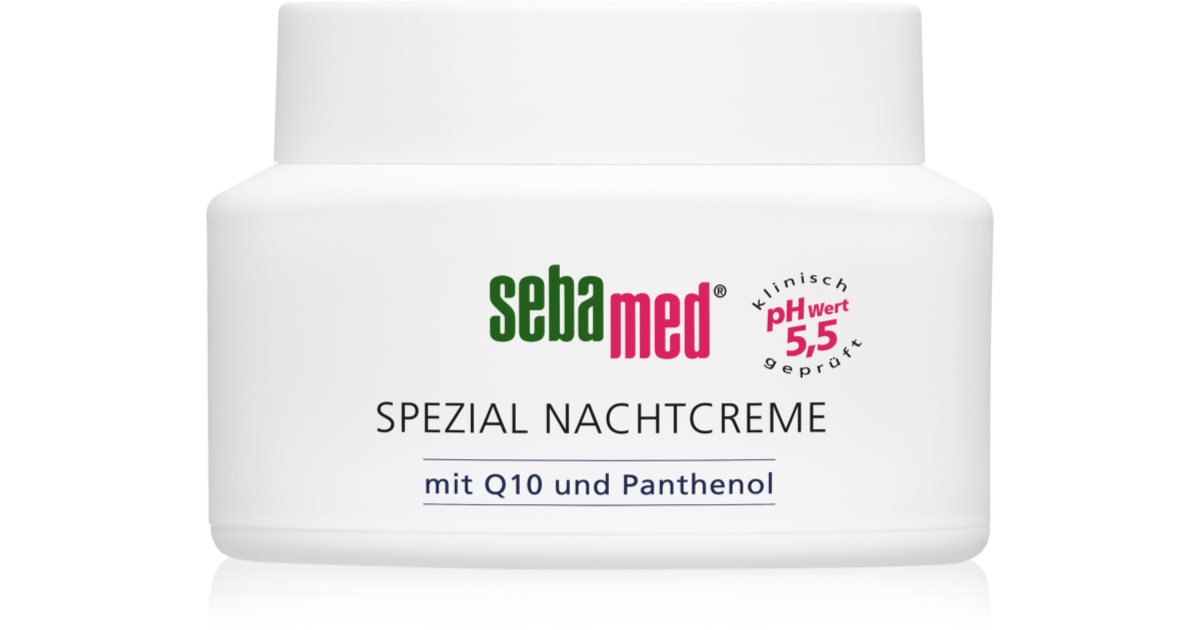 Sebamed Anti-Ageing regenerating night cream with coenzyme Q10 | notino ...