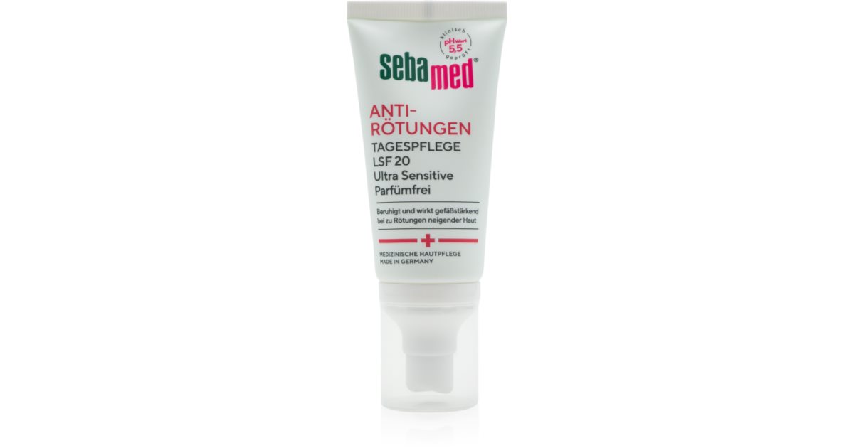 Sebamed Anti-Redness lengvos tekstūros dieninis kremas SPF 20+ | notino.lt