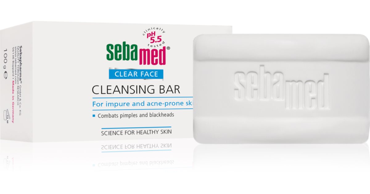 Sebamed Clear Face Syndet Bar for problem skin | notino.ie