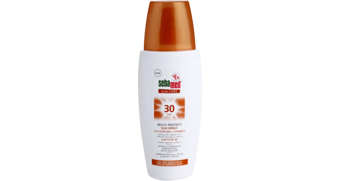 Sebamed Sun Care Multi Protect Sun Spray spray solaire pour peaux ...