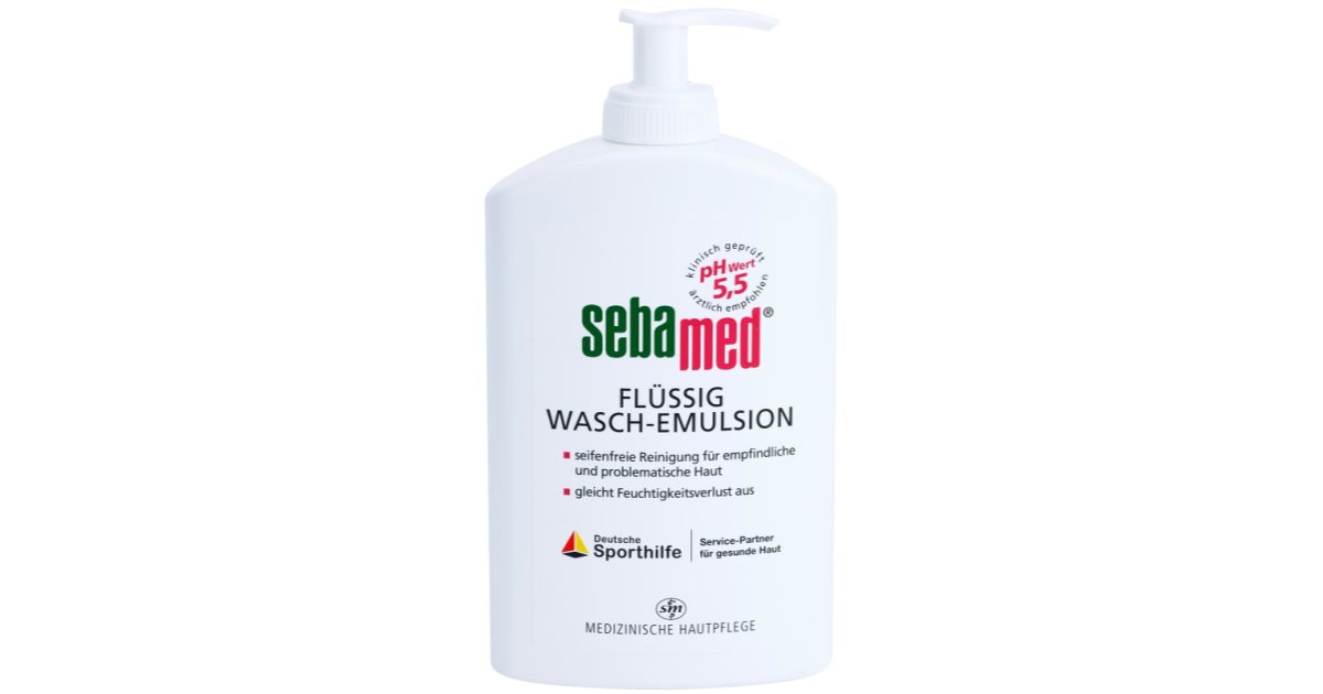 Sebamed Wash Gentle Cleansing Lotion for Face and Body for Sensitive ...