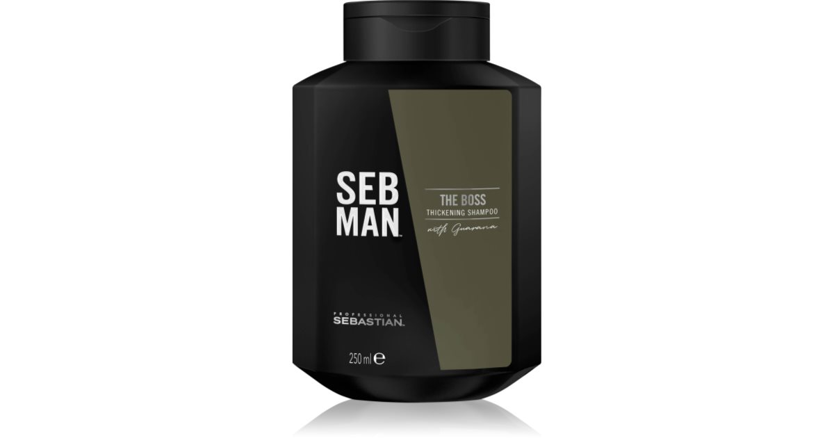 Sebastian Professional SEB MAN The Boss hair shampoo for fine hair ...