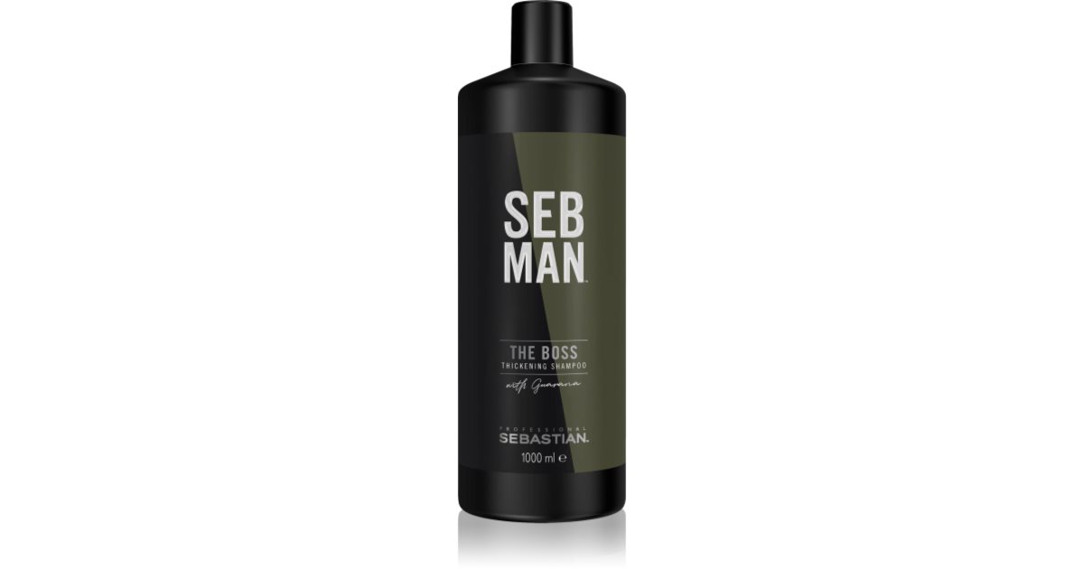 Sebastian Professional SEB MAN The Boss shampoing pour cheveux fins ...