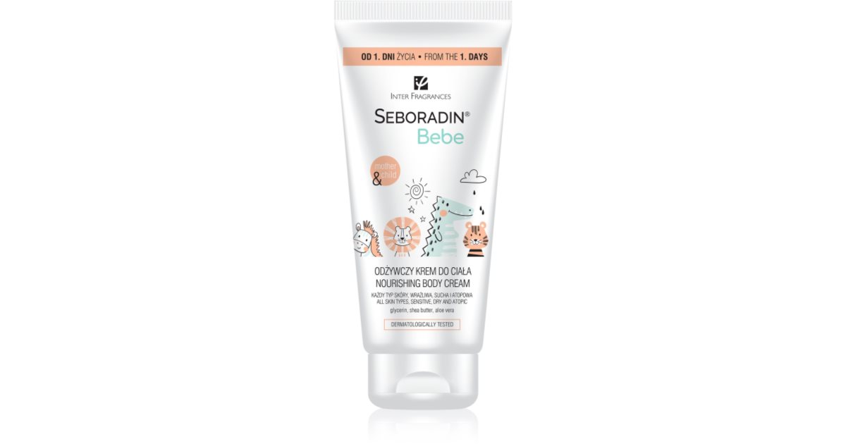 Seboradin Bebe nourishing body cream for children | notino.co.uk