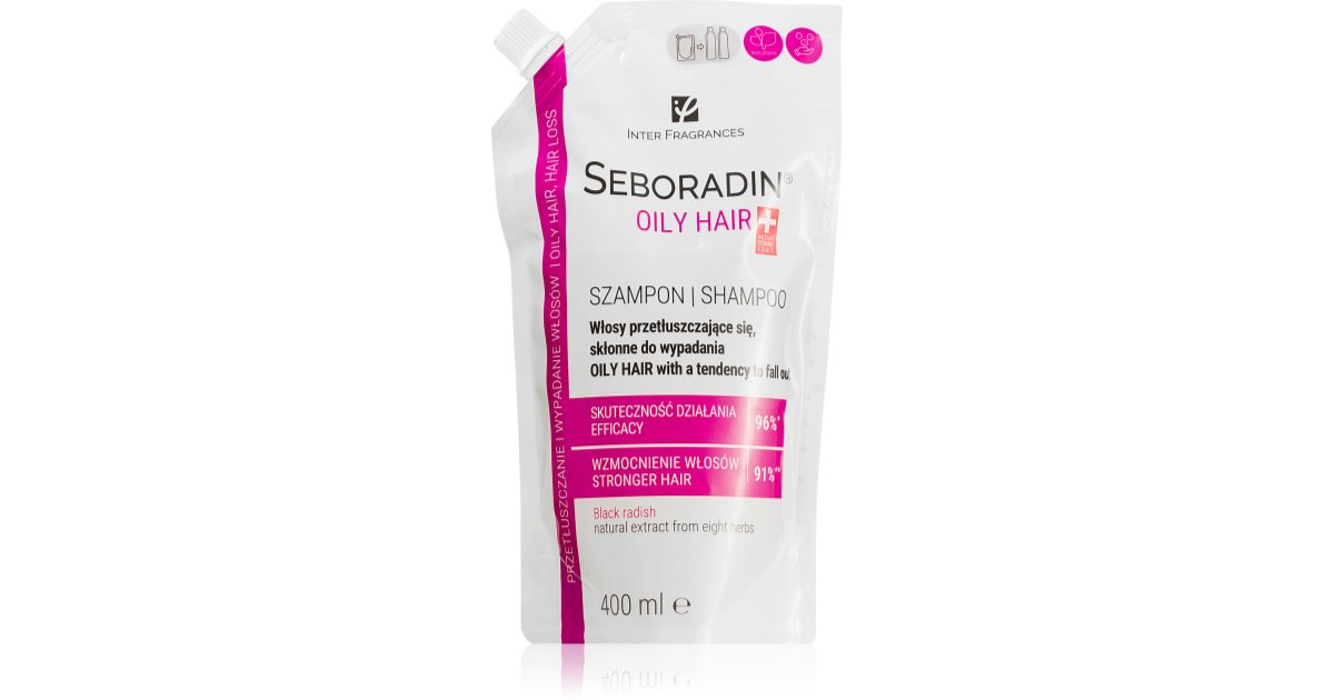 Seboradin Oily Hair anti-dandruff and anti-hair loss shampoo refill ...