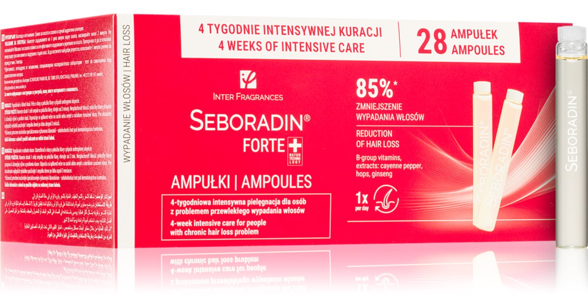 Seboradin Forte ampola anti-queda capilar | notino.pt
