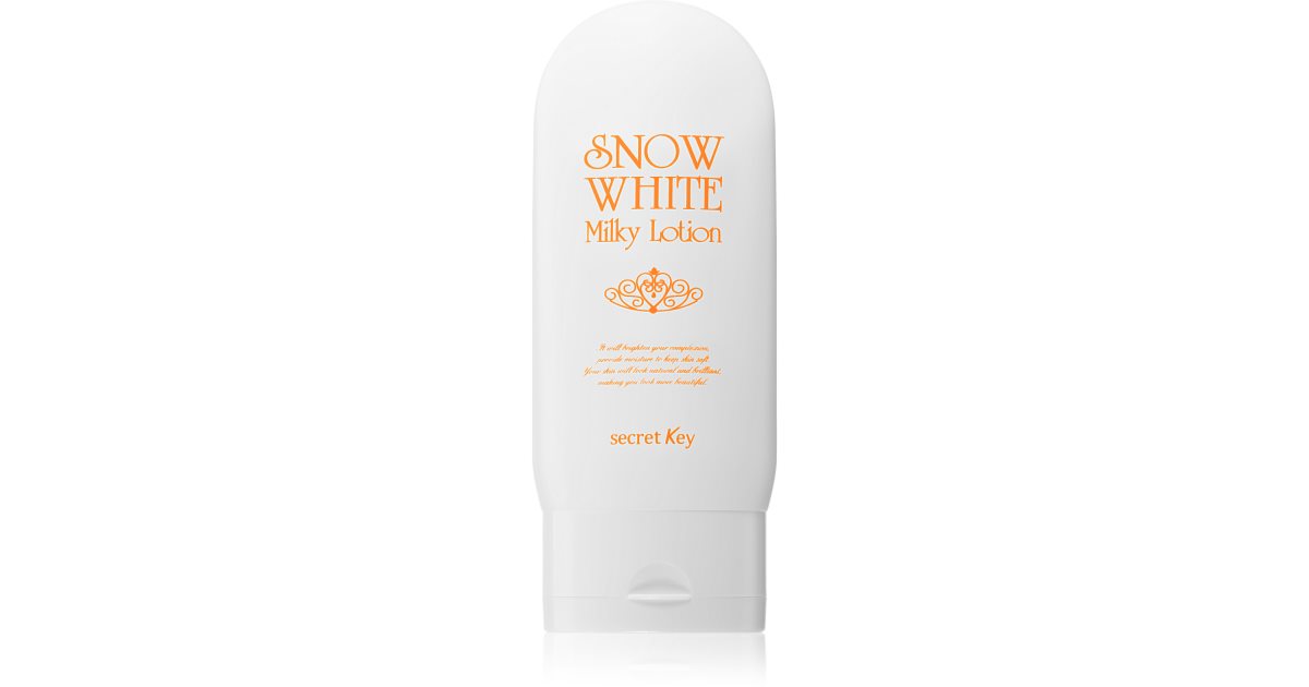 Secret Key Snow White lightening fluid with a brightening effect ...