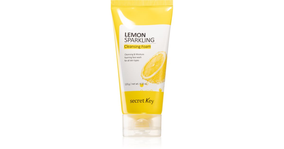 Secret Key Lemon Sparkling osvežilna čistilna pena | notino.si