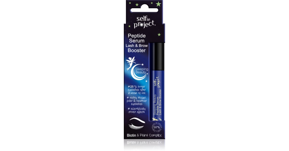Selfie Project Peptide Serum Lash & Brow Booster Eyelash Serum for ...