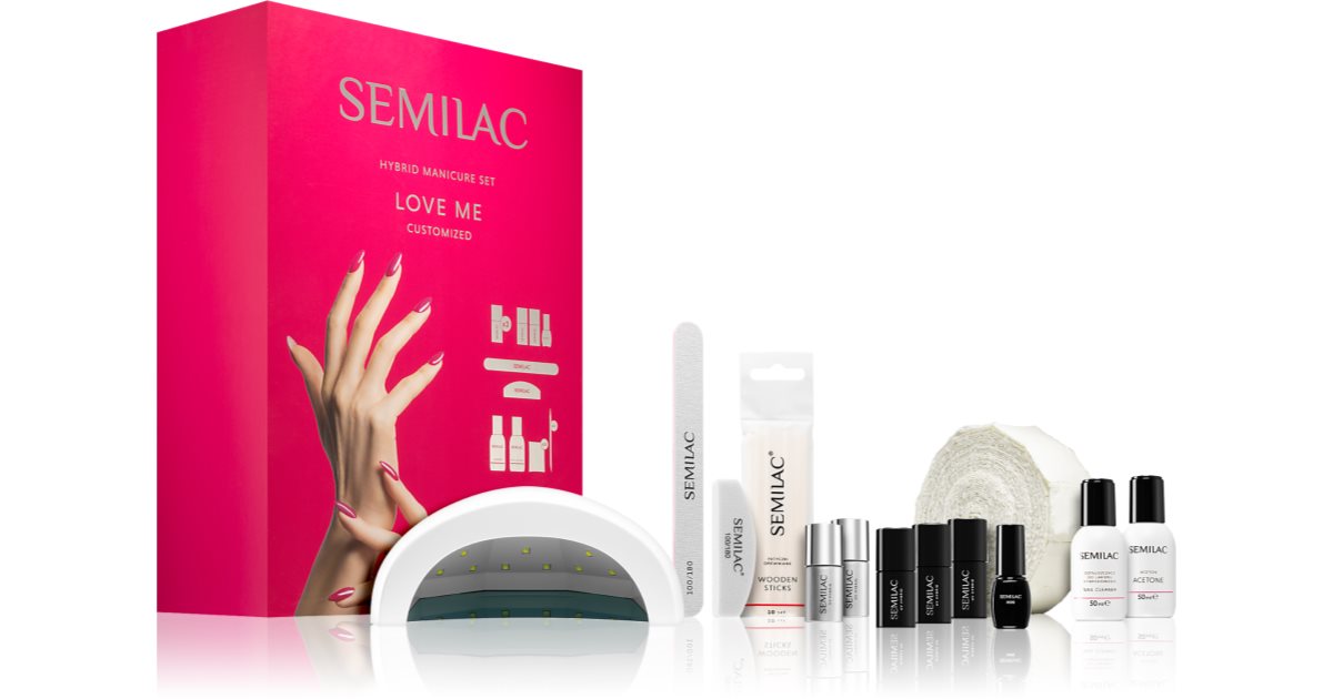 Semilac UV Hybrid Love Me kit per la manicure perfetta | notino.it