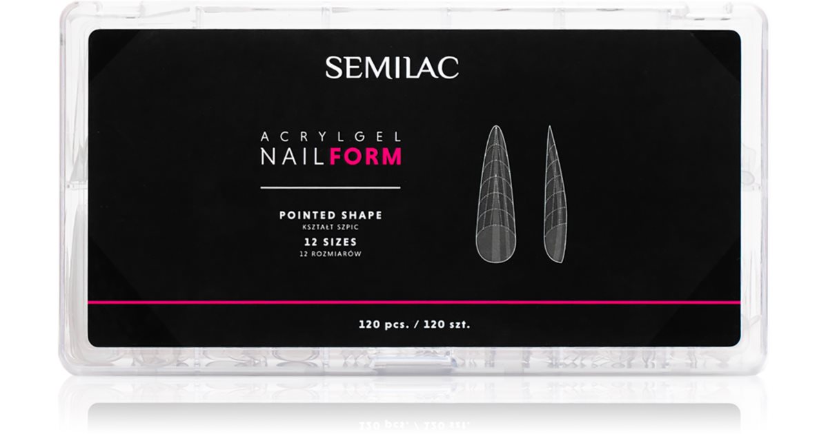 Semilac Accessories Acrylgel Nail Form Stencils for nails | notino.ie