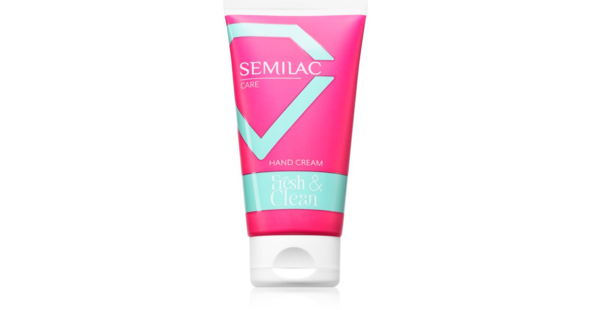 Semilac Nail Care Fresh & Clean Hand Cream hand & nail cream | notino.co.uk