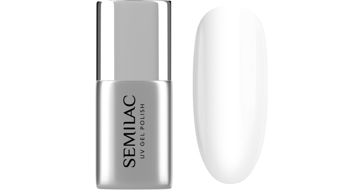 Semilac UV Gel Top No Wipe Real Color vrchní gelový lak pro ochranu a ...