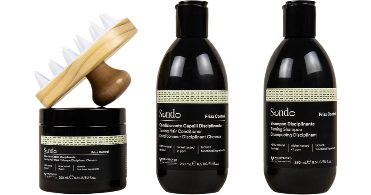 Sendo Frizz Contol Frizz Away Kit gift set for unruly and frizzy hair ...