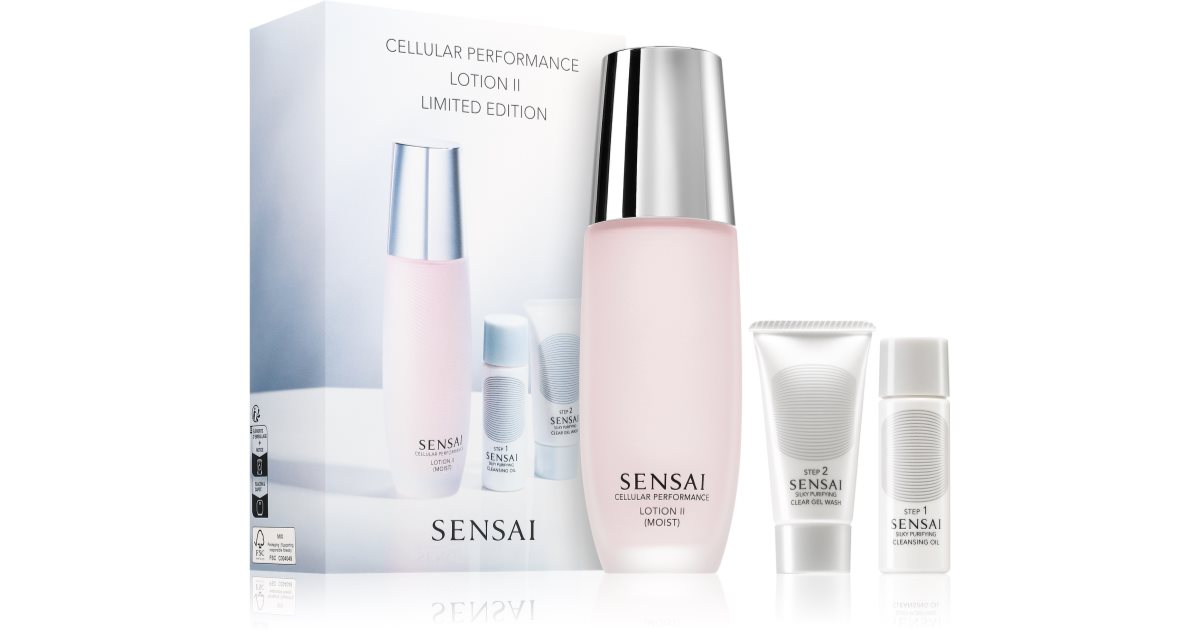 Sensai Cellular Performance Lotion II (Moist) Geschenkset(für perfekte ...